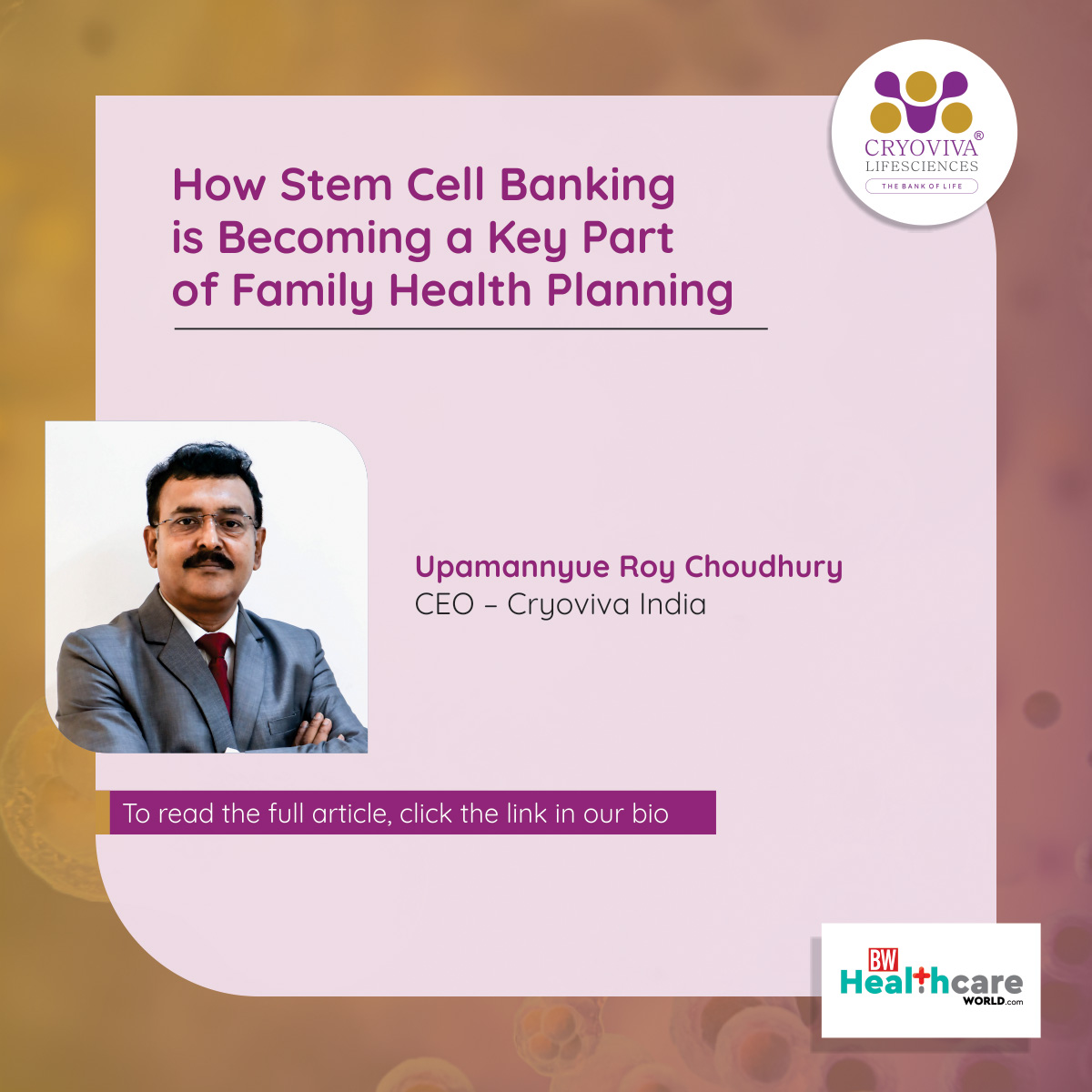 How Stem Cell Banking Is Becoming A Key Part Of Family Health Planning