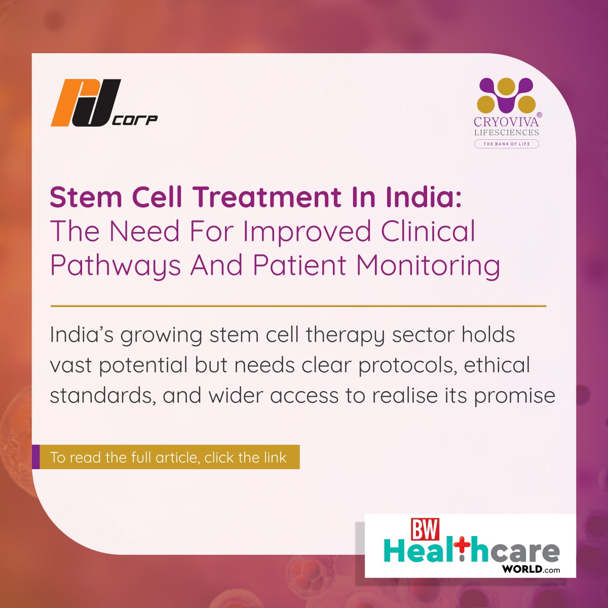 Stem Cell Therapy in India: Overview, Benefits & Treatment